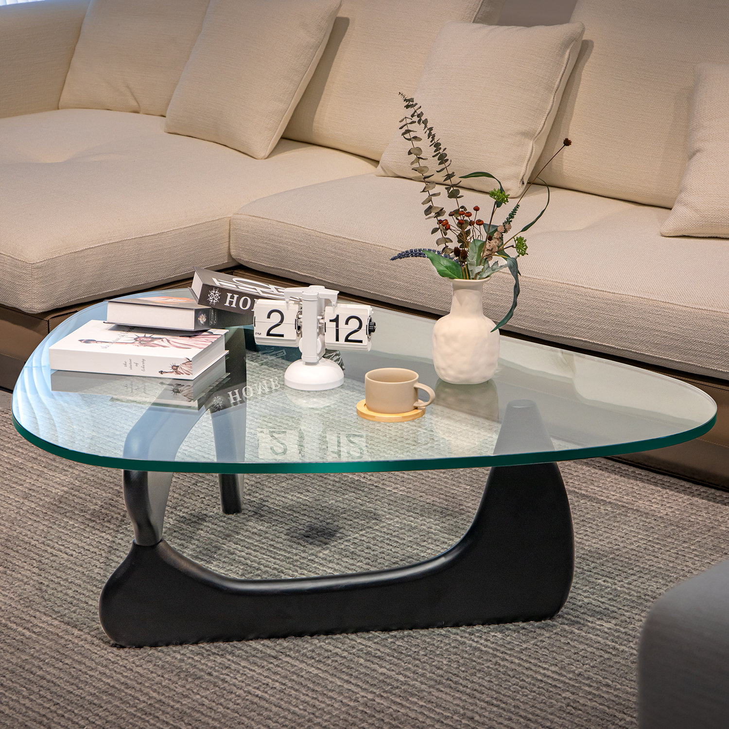 Red Barrel Studio Styx Abstract Coffee Table Coffee Cocktail Tables